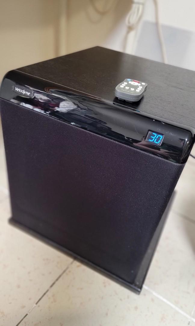 威力登 Velodyne CHT-10QR Subwoofer 重低音, 音響器材, 其他音響配件及設備 - Carousell
