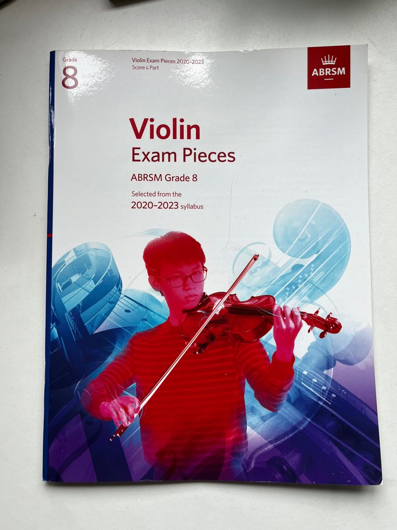 ABRSM Violin Grade 8 Exam Book 2020-2023 Syllabus, Hobbies & Toys ...