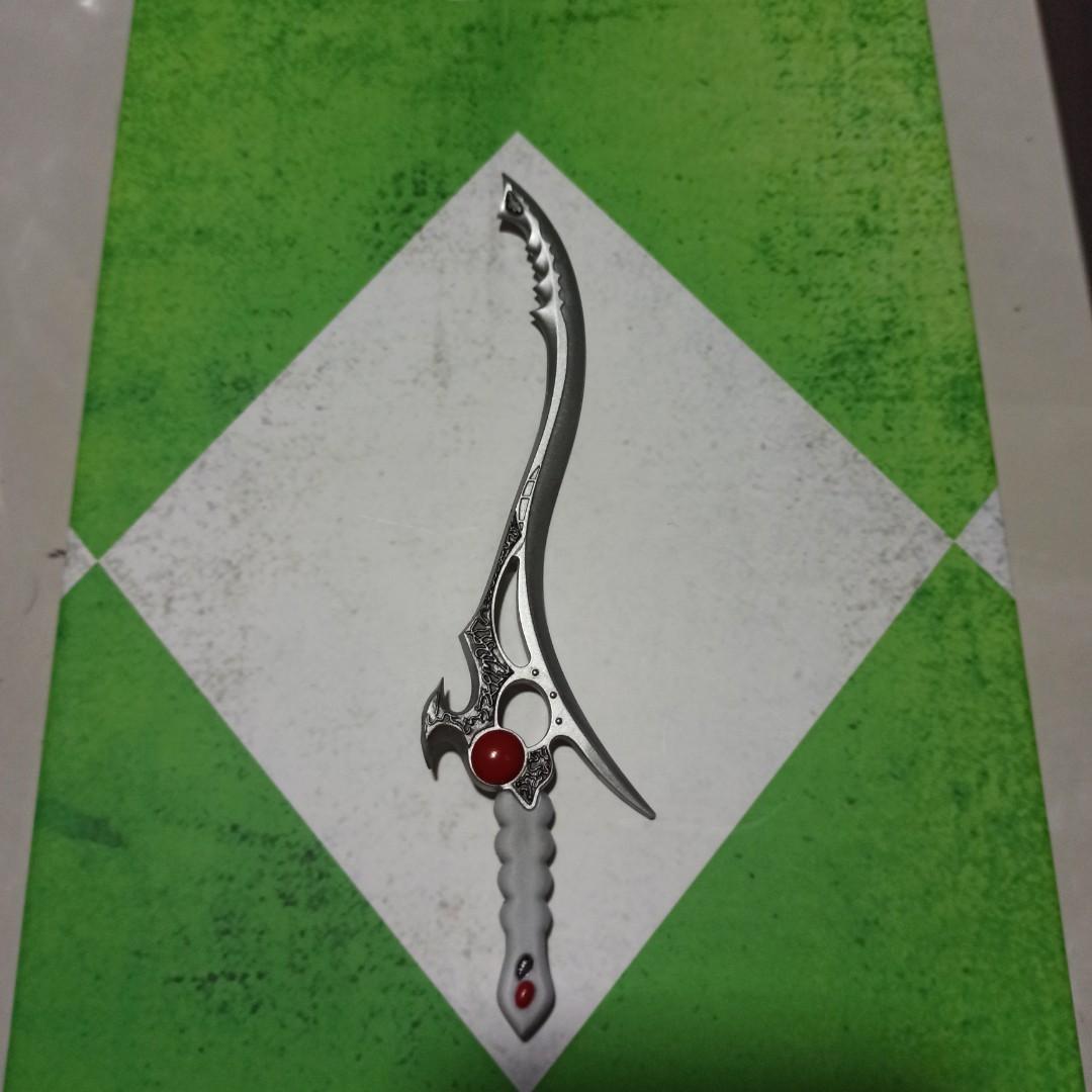 ACE TOYZ 1/6 SCALE GREEN POWER RANGER SWORD OF DARKNESS WEAPON PART Compatible with Hot Toys ...
