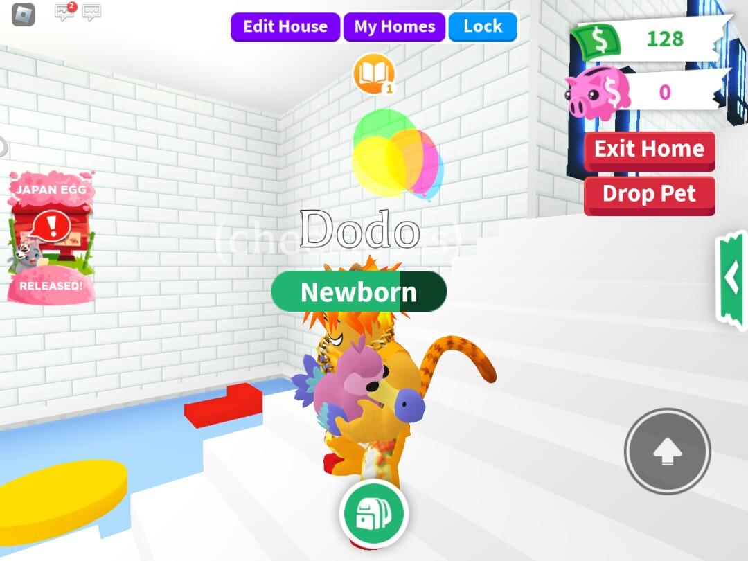 Adopt me Normal dodo, Video Gaming, Gaming Accessories, In-Game ...