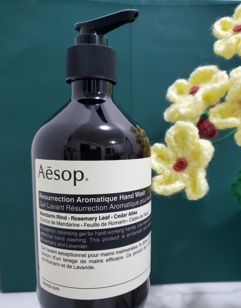 Aesop Resurrection Aromatique Hand Wash 500ml, 美容＆個人護理, 指甲美容＆其他 - Carousell