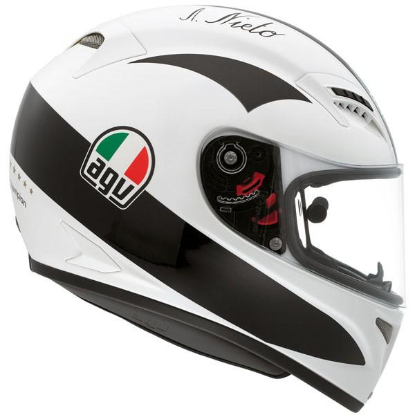 AGV Grid Fullface Angel Nieto, Motorcycles, Motorcycle Apparel on Carousell