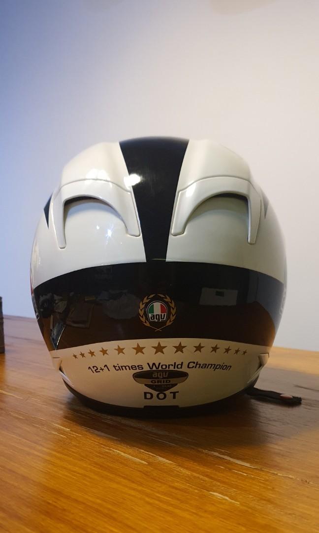 AGV Grid Fullface Angel Nieto, Motorcycles, Motorcycle Apparel on Carousell