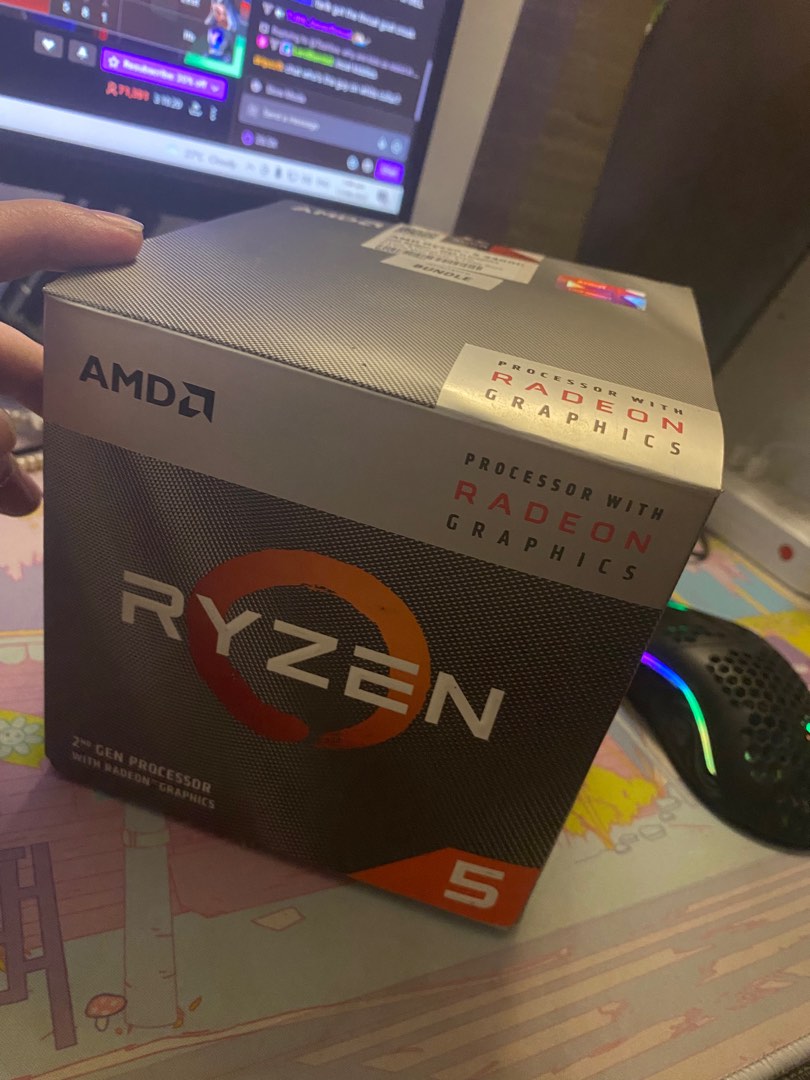 AMD Ryzen 3400G with Radeon Vega 11 Graphics, Computers & Tech, Parts ...