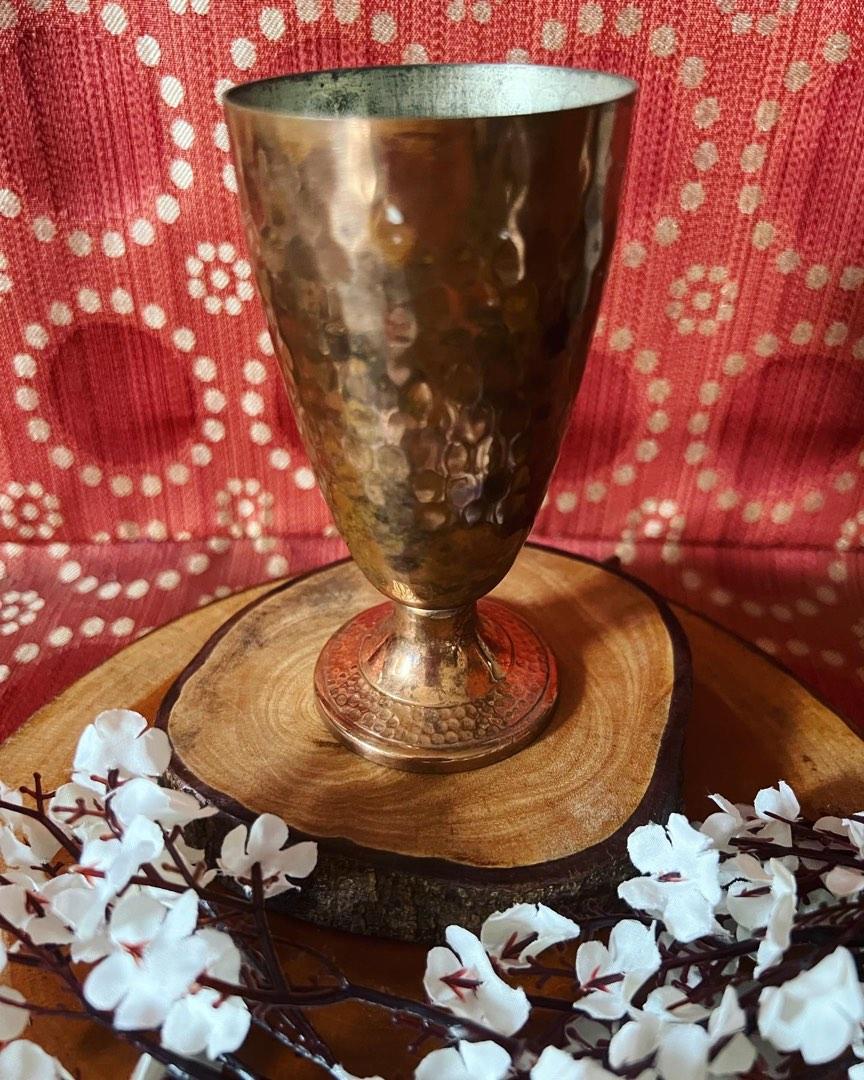 Antique Copper Goblet #SB3J102, Hobbies & Toys, Memorabilia ...