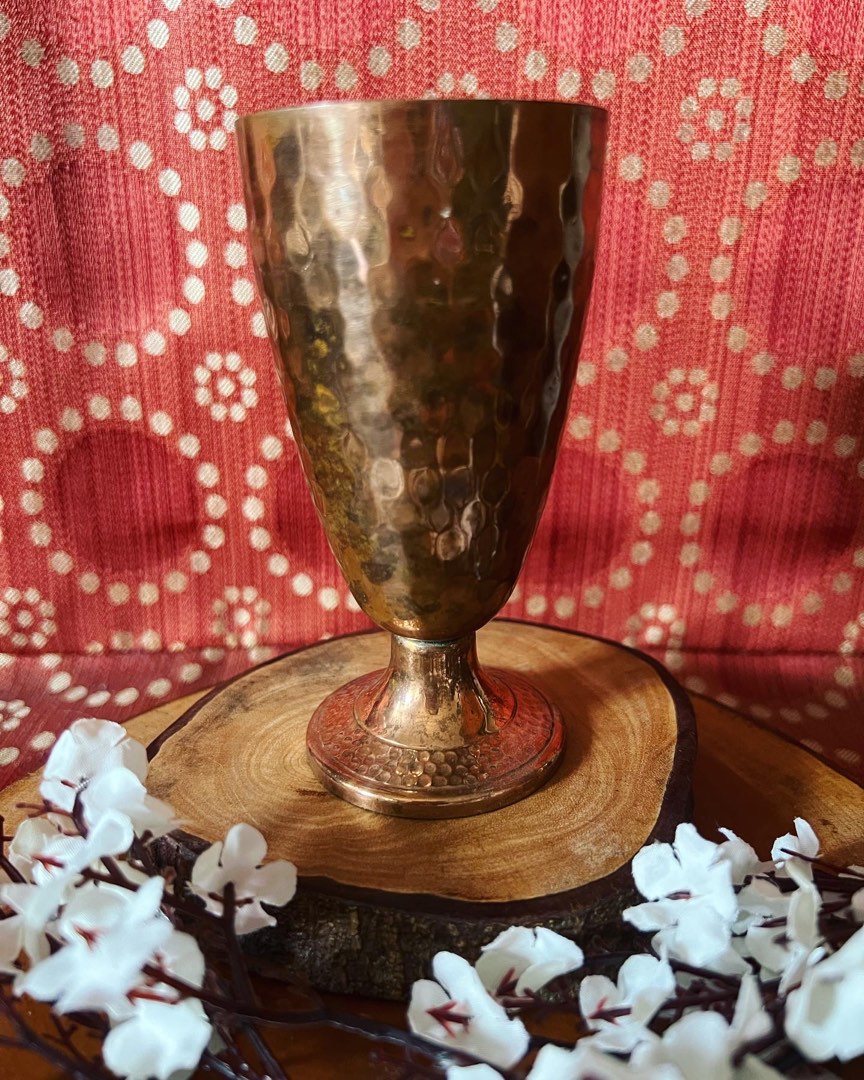 Antique Copper Goblet #SB3J102, Hobbies & Toys, Memorabilia ...