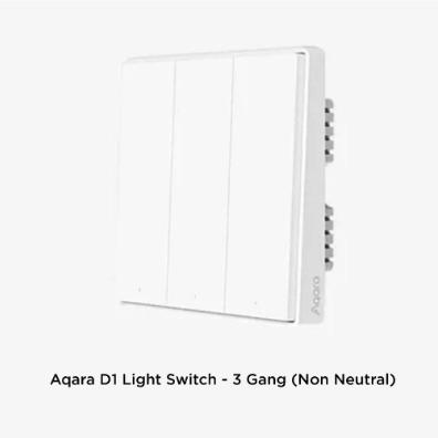 Aqara D1 Wall Switch - 1/2/3 Gang (Neutral, Non Neutral Wire) Smart ...