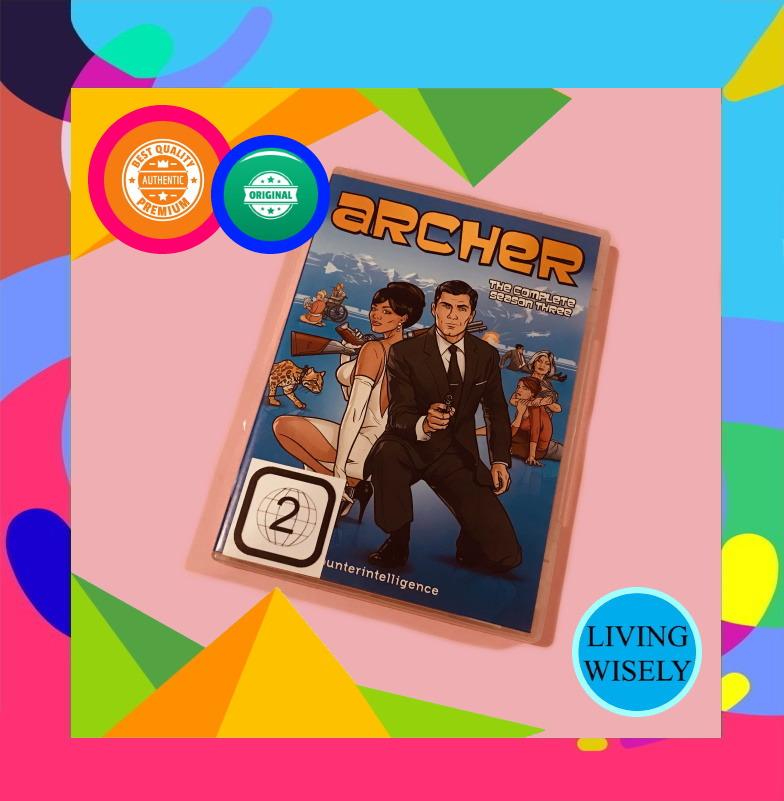 Archer Animated Series DVD Collection Seasons 1, 2, 3 and 4, Hobbies ...