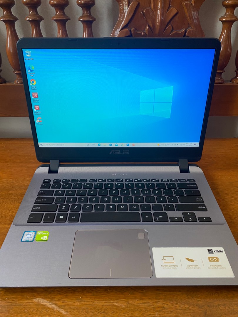 Asus Gaming Laptop intel core-i3 8th 4gb NVIDIA GeForce MX110 ...