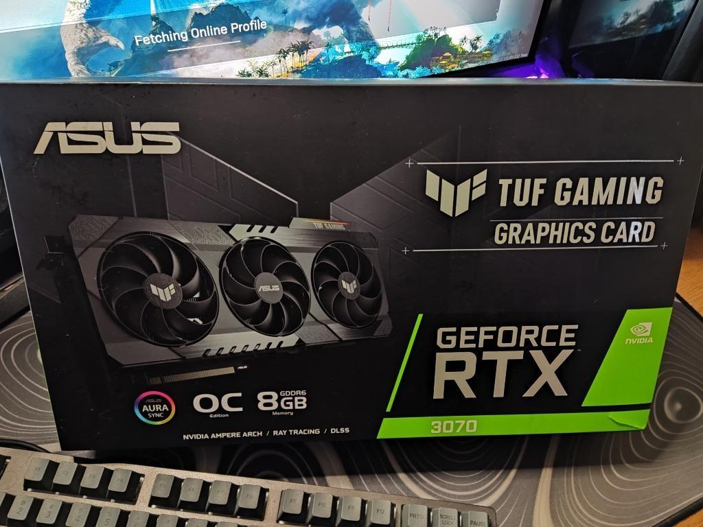 ASUS TUF 3070 8GB FOR SALE ONLY!, Computers & Tech, Parts & Accessories ...