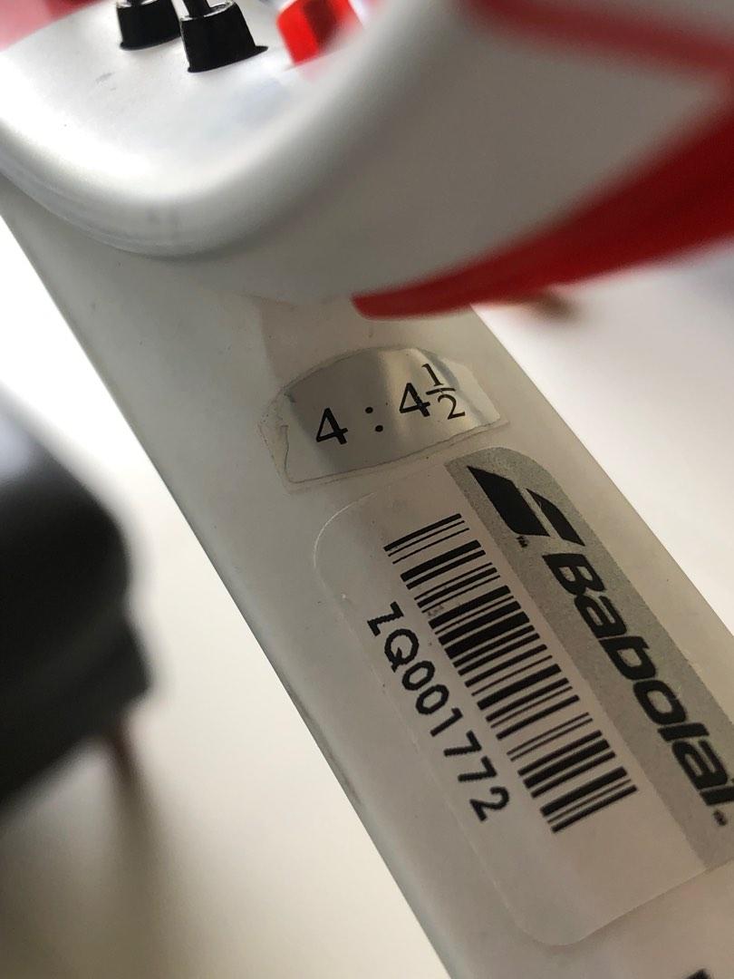Babolat PURE STRIKE 16x19 Grip4, Sports Equipment, Sports & Games ...
