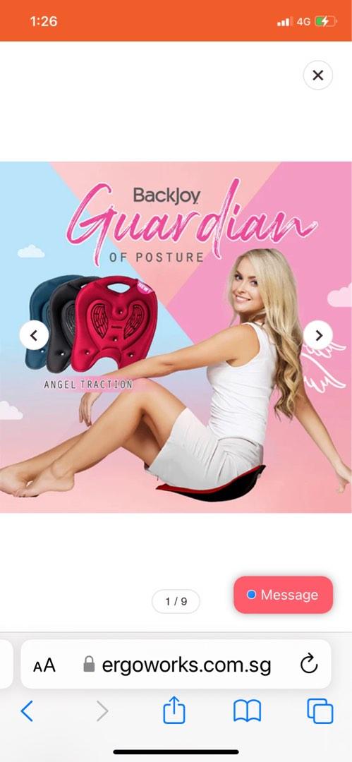 Back pain / Posture support / BackJoy SitSmart Angel Traction, Health & Nutrition, Assistive ...