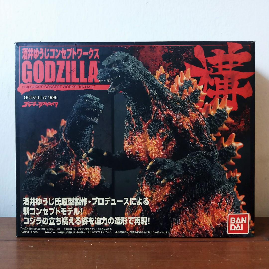 Bandai Yuji Sakai Concept Works Ka-Ma-E Shokugan - BURNING GODZILLA ...