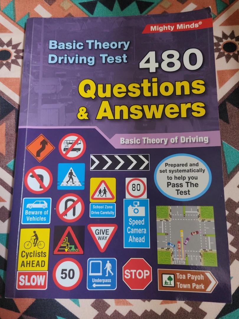 Basic Theory Driving Test Book, Hobbies & Toys, Books & Magazines ...