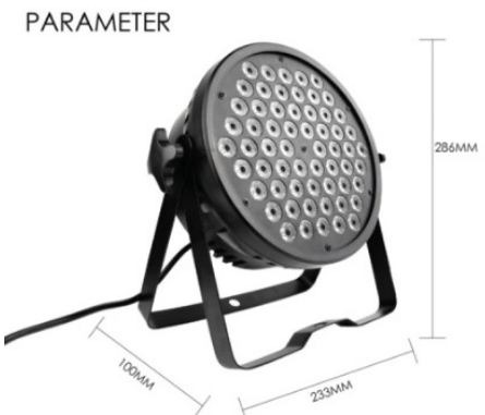 Big Dipper LPC 180 LED Par Light (High Quality Body Material), Audio ...