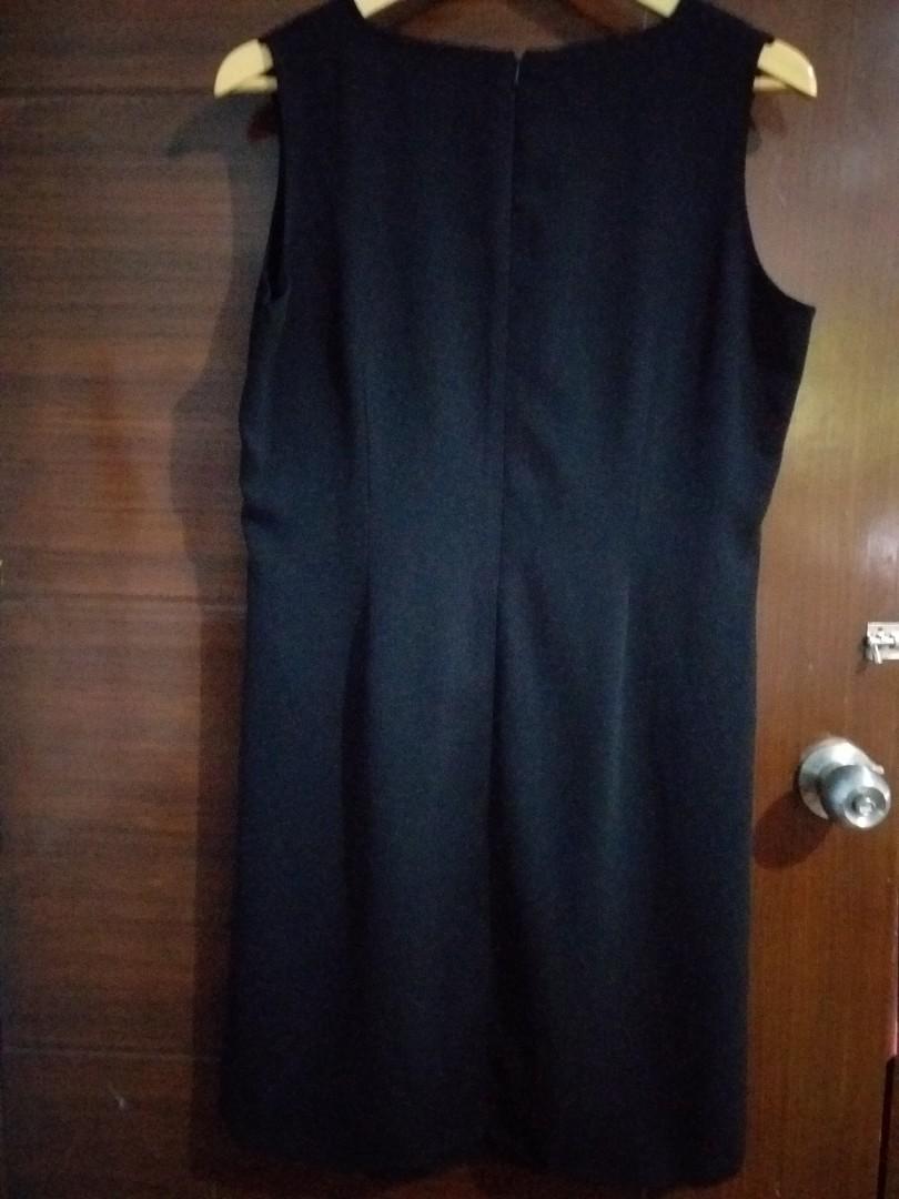 Black Office Dress/Semi-formal dress, Women's Fashion, Dresses & Sets ...