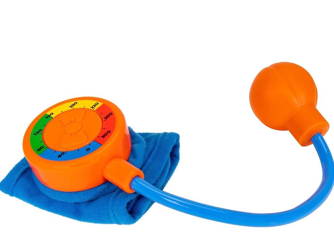Blippi Doctor Playset - Stethoscope, Glasses, Blood Pressure Arm Band ...