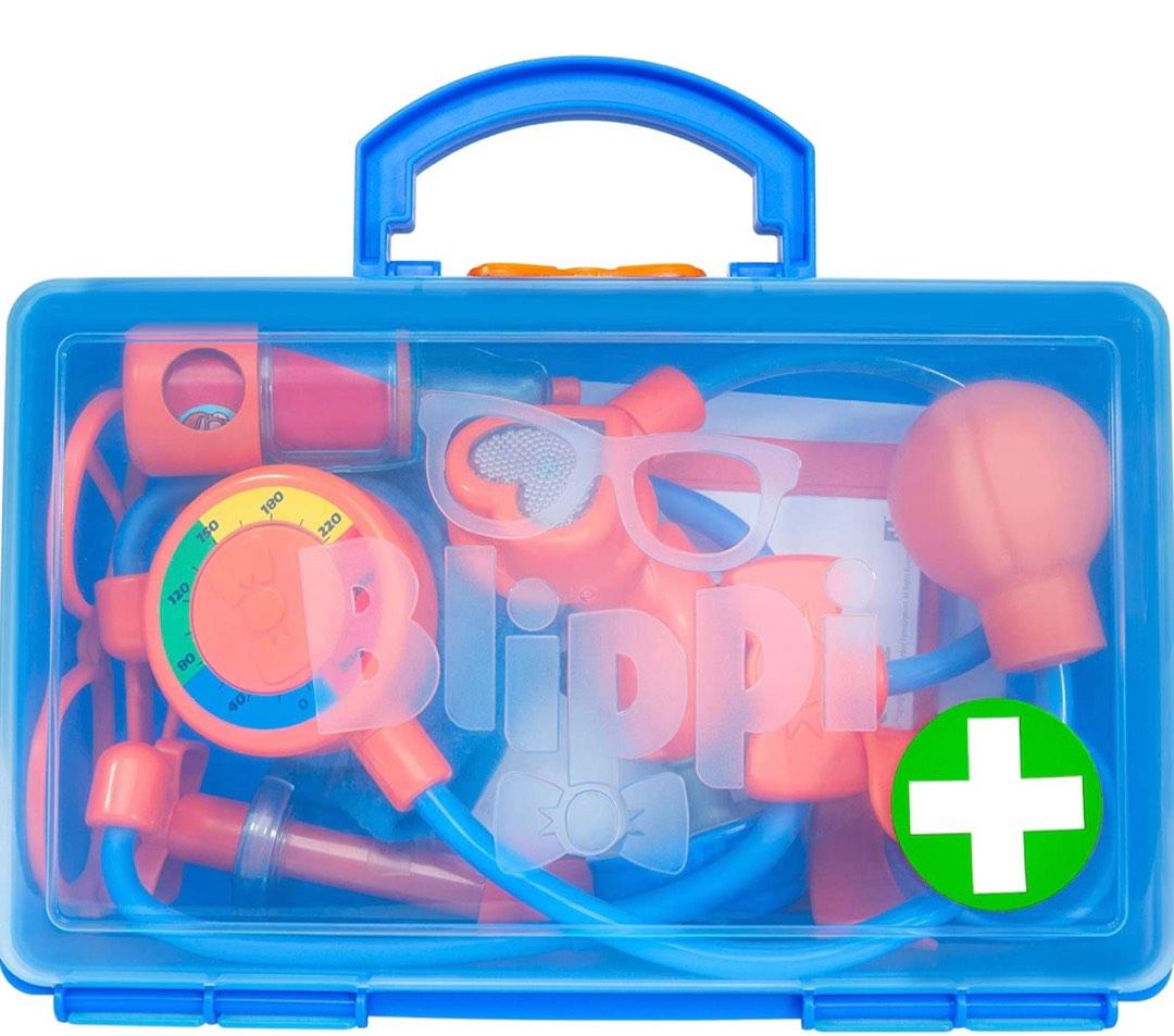 Blippi Doctor Playset - Stethoscope, Glasses, Blood Pressure Arm Band ...