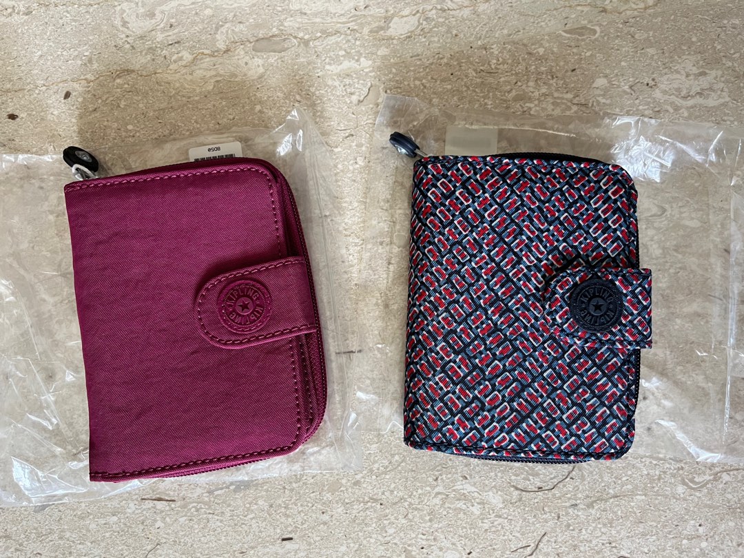BN Kipling New Money Purse Wallet color mini Geo, Women's Fashion, Bags ...