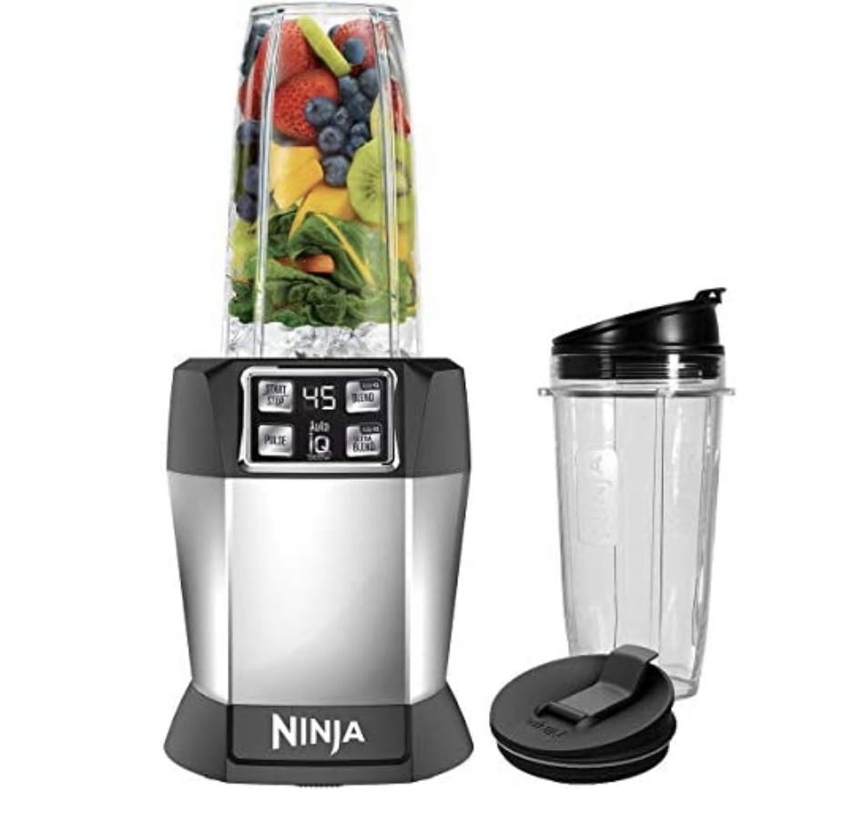BN Ninja AutoIQ Blender BL480, TV & Home Appliances, Kitchen Appliances ...