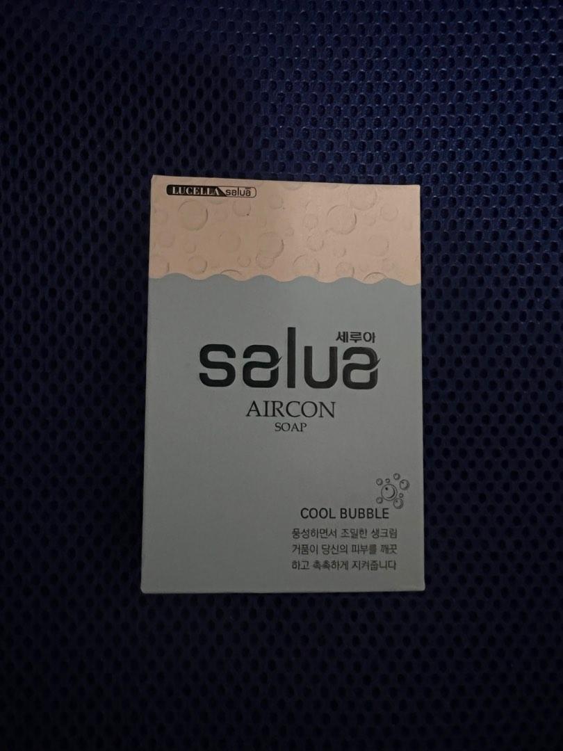 BNIP SALUA AIRCON Cool Bubble Essentail Oil Face Body Soap Korea ...
