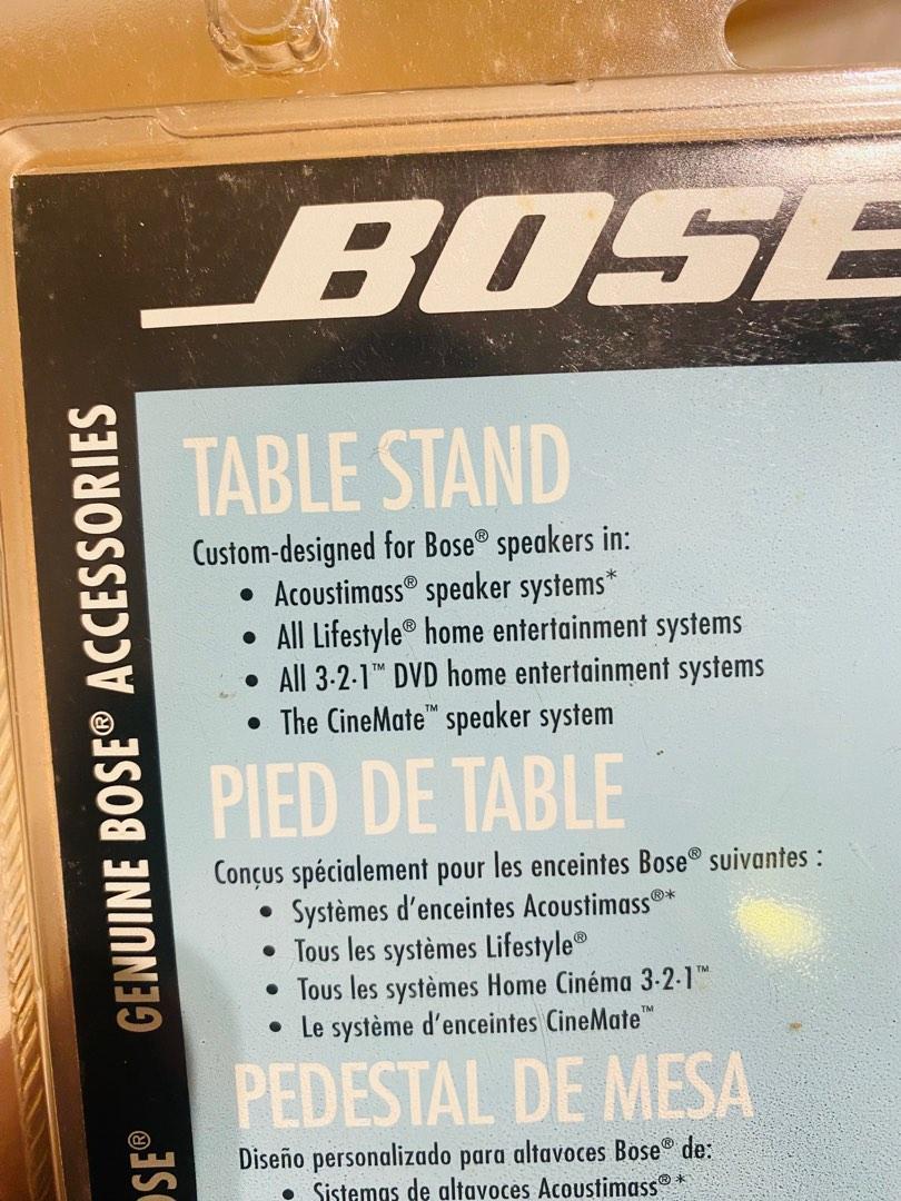 Bose speaker table stand, Hobbies & Toys, Music & Media, Music ...