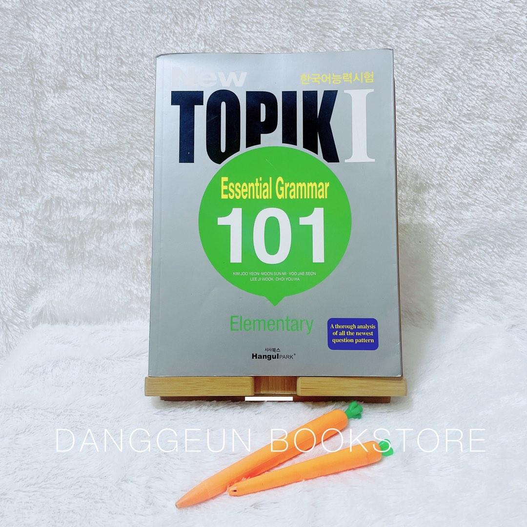 Buku Pelajaran Korea New TOPIK I Essential Grammar 101 Elementary, Buku & Alat Tulis, Buku di ...