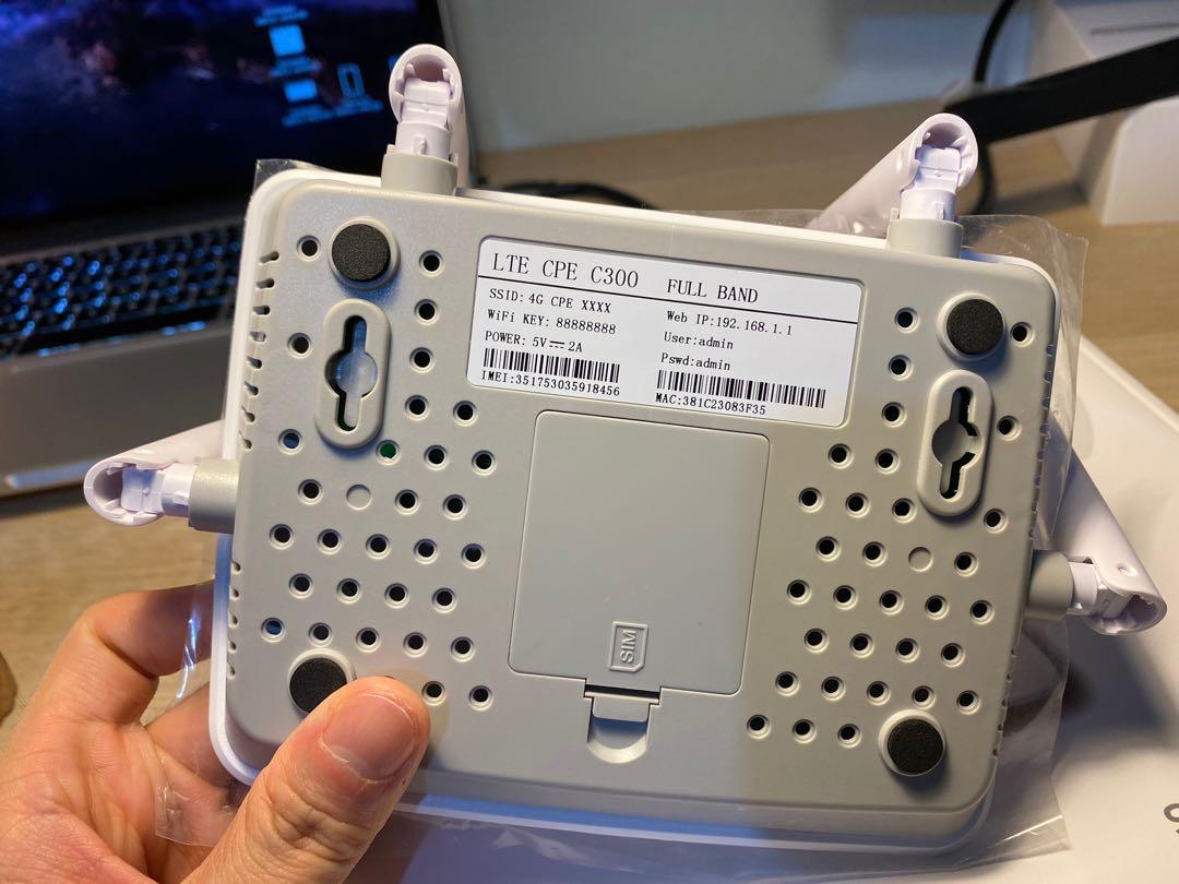 C300 4G LTE sim wireless modem wifi router, Computers & Tech, Parts ...