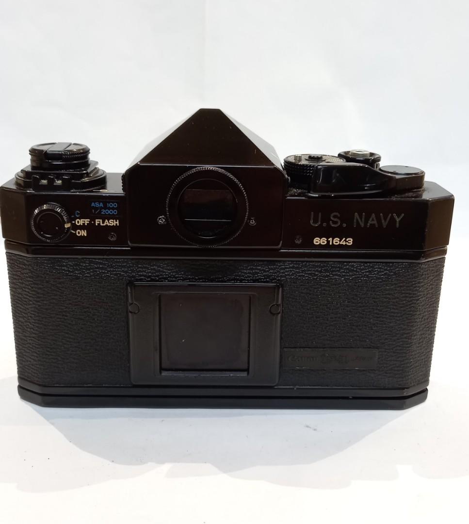 Canon Old F-1 w/35mm f2.8. U.S.NAVY Edition..Gd Cond, Photography ...