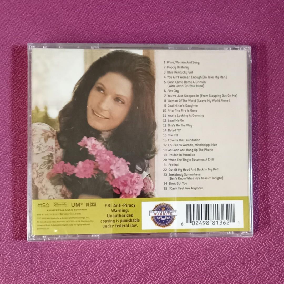 CD/全新/Loretta Lynn–The Definitive Collection, 興趣及遊戲, 音樂樂器 & 配件, 音樂與媒體 - CD 及 DVD - Carousell