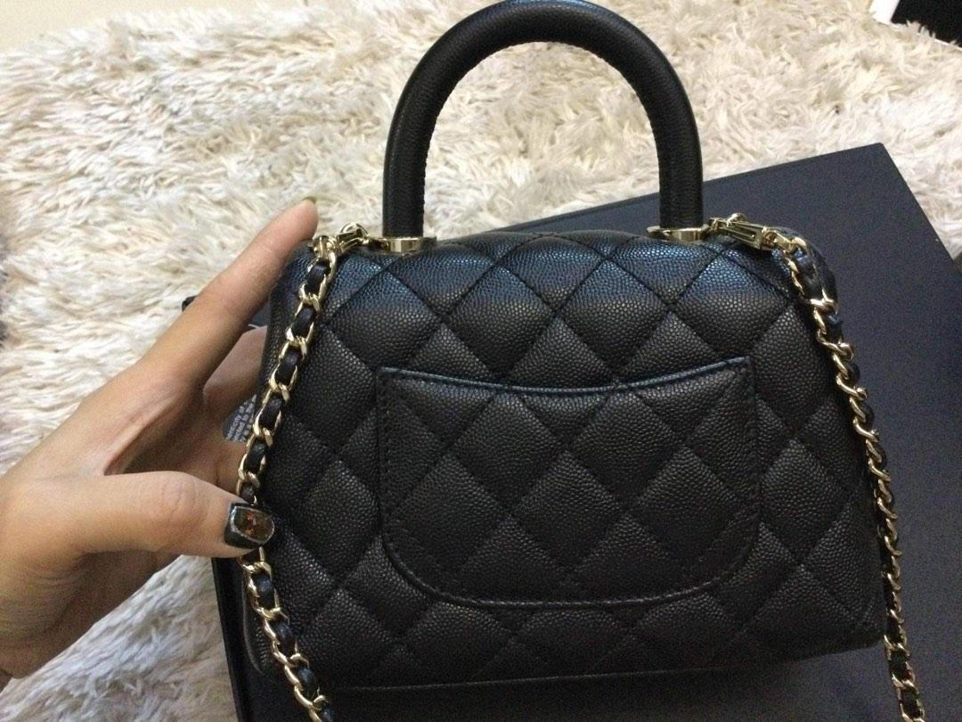 Chanel coco handle mini, Luxury, Bags & Wallets on Carousell
