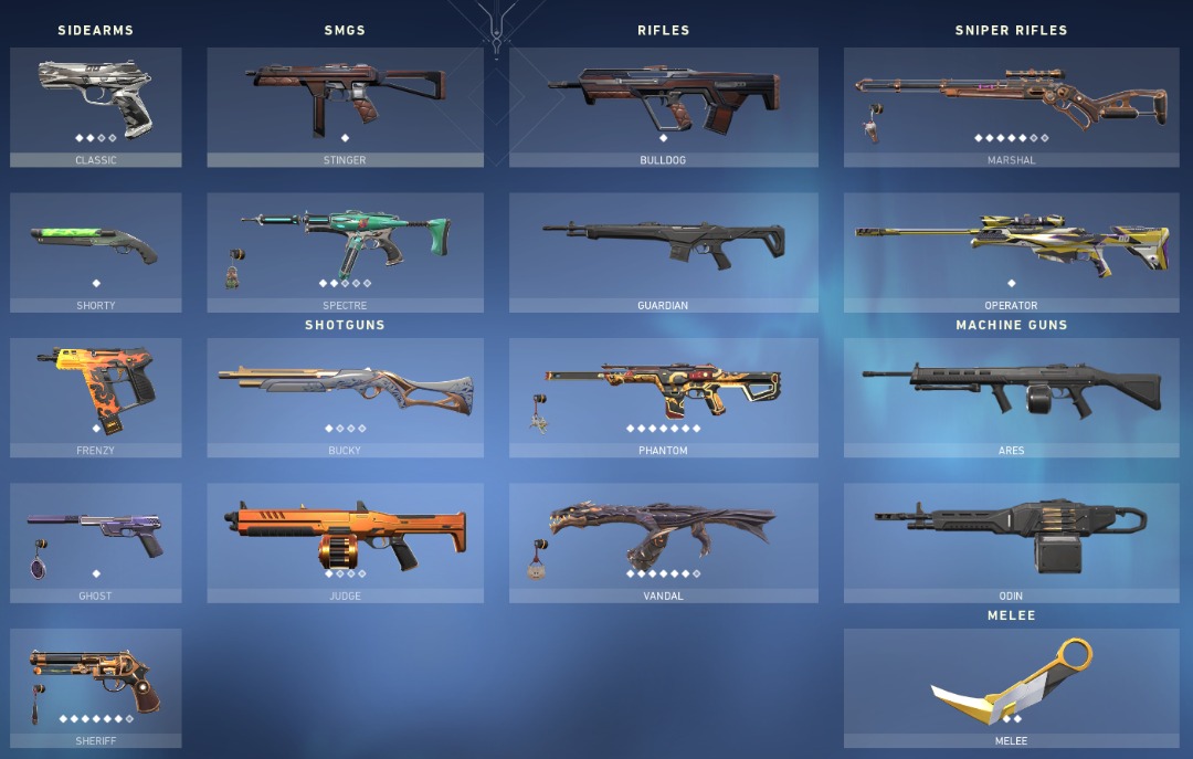 Cheap 17 Premium Skins Valorant, Video Gaming, Gaming Accessories, In ...