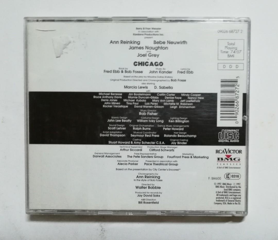 Chicago Musical Movie Soundtrack