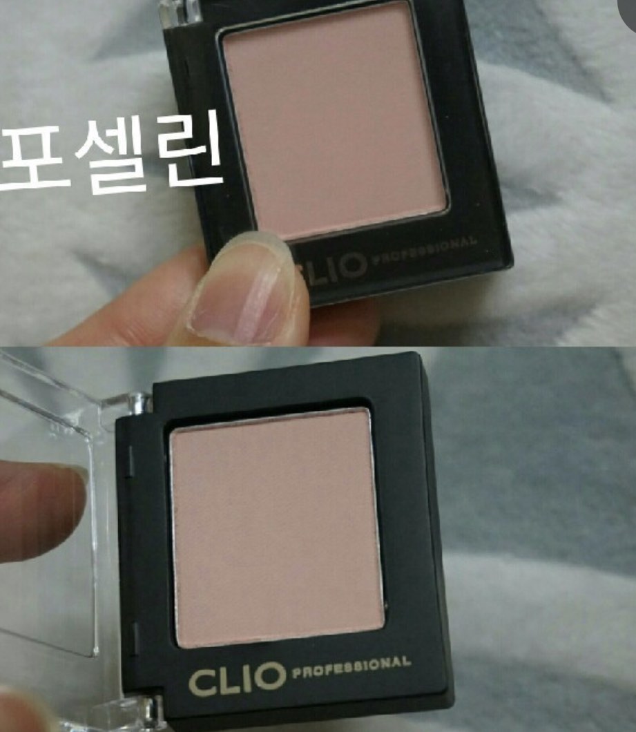 [CLIO] korean cosmetic_ baby pink matt eye shadow_Pro Single shadow ...