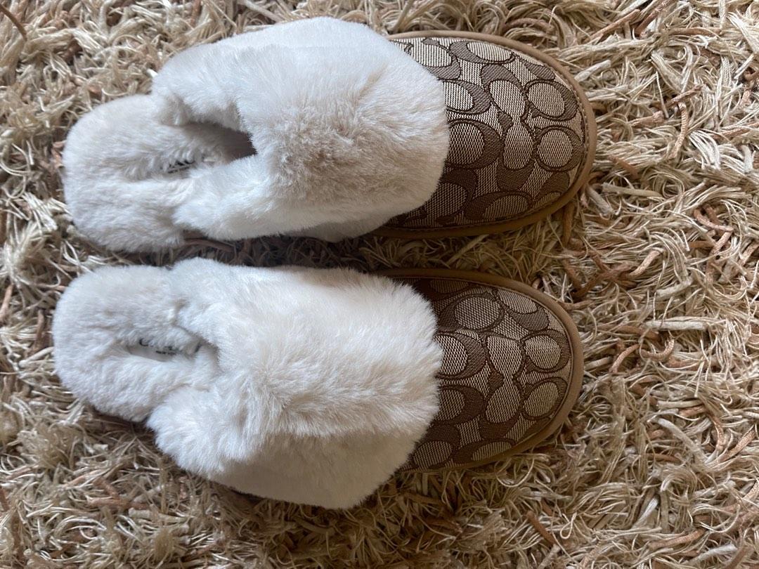 Coach Lounge Slippers, Women's Fashion, Footwear, Slippers and slides ...