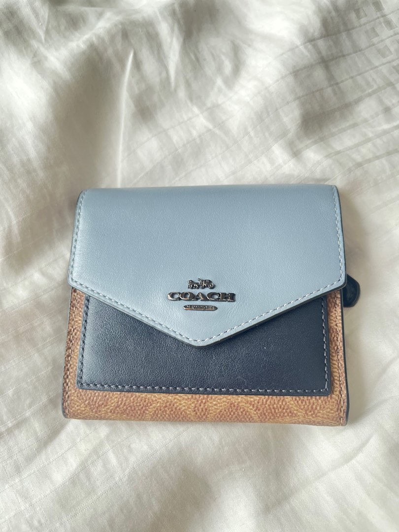 Coach small wallet, Luxury, Bags & Wallets on Carousell
