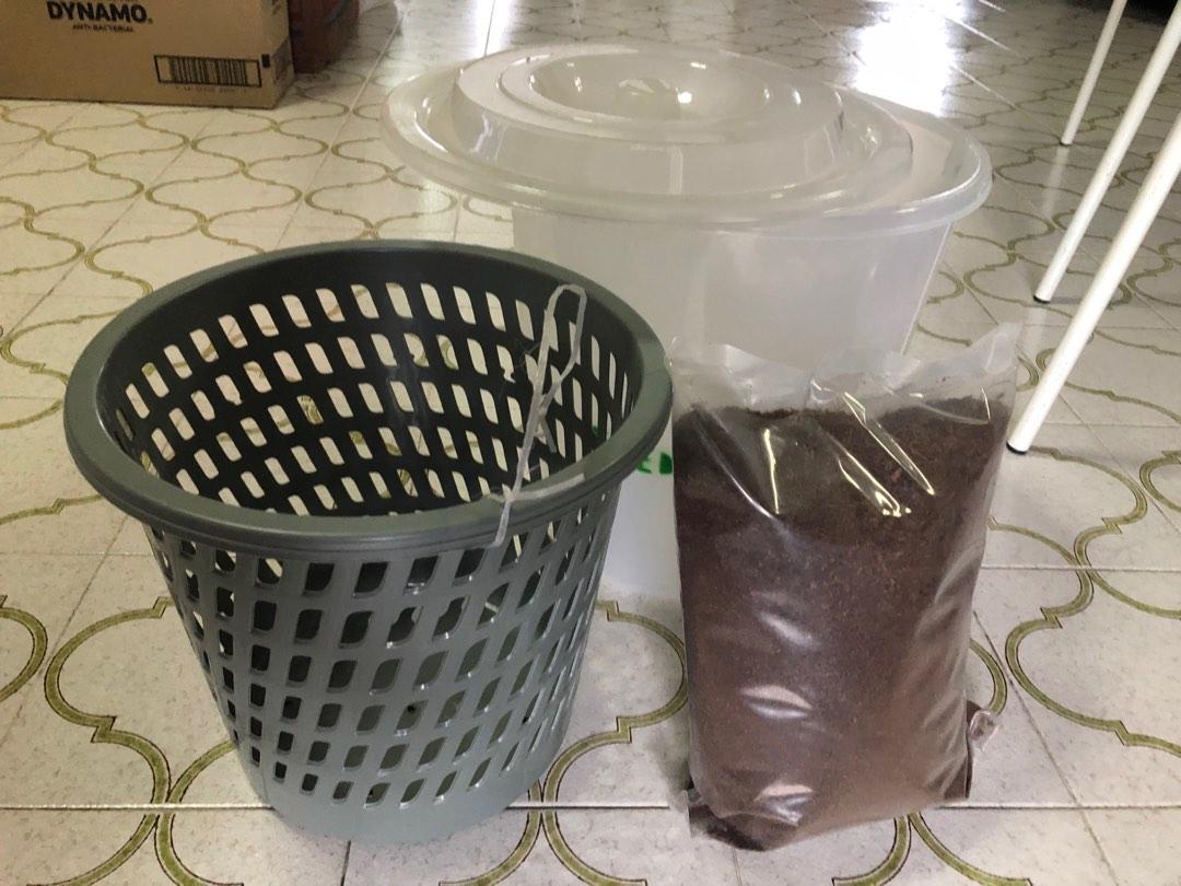 Compost Tub / Pail, Furniture & Home Living, Gardening, Gardening Tools ...