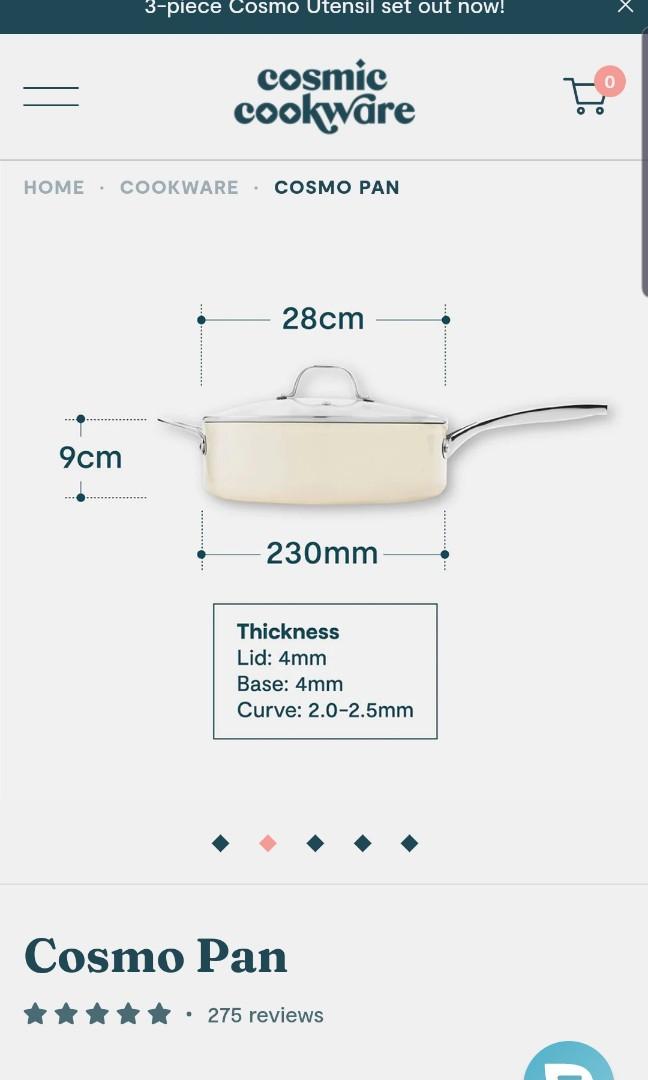 Cosmo Pan Cosmic Cookware, Furniture & Home Living, Kitchenware & Tableware, Cookware ...