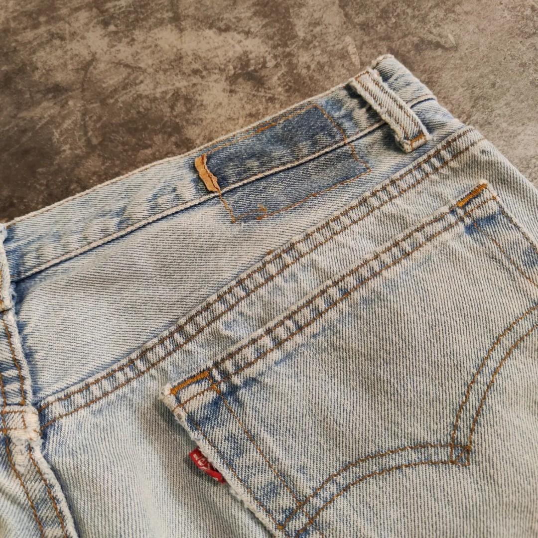 Custom Levis 501 Nirvana Kurt Cobain, Men's Fashion, Bottoms, Jeans on ...