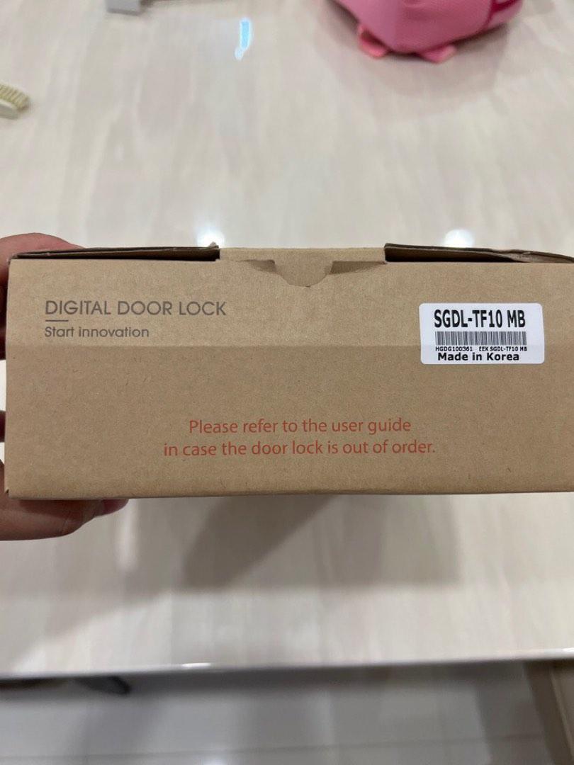 Digital lock - St Guchi SGDL-TF10MB, Furniture & Home Living, Security ...