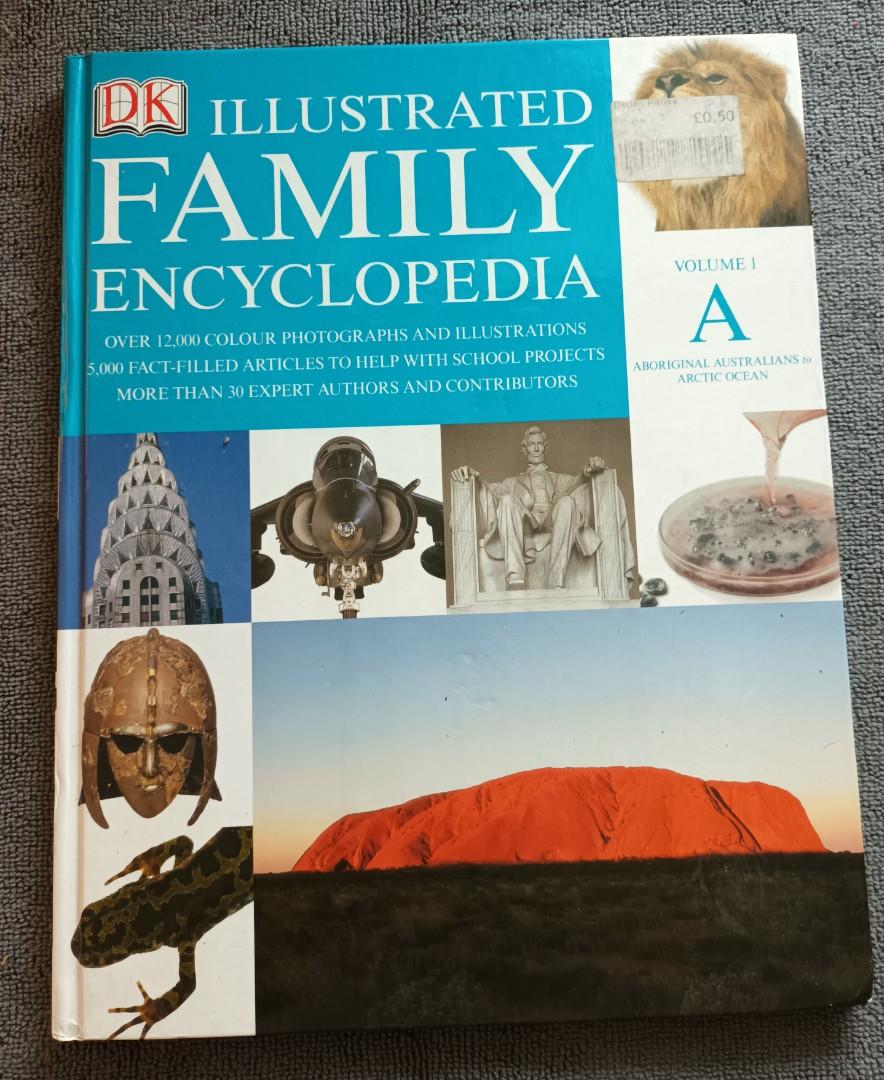 DK Illustrated Family Encyclopedia (vol. 1-16), Hobbies & Toys, Books ...