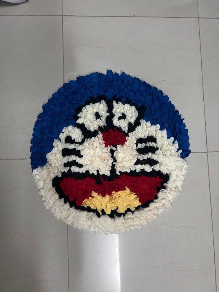 Doraemon Floor mat, Furniture & Home Living, Home Decor, Carpets, Mats ...