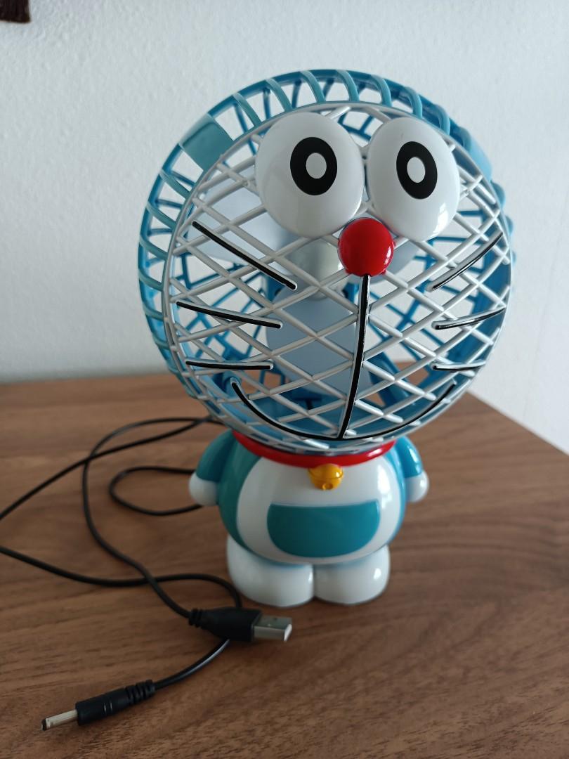 Doraemon USB Fan, TV & Home Appliances, Other Home Appliances on Carousell