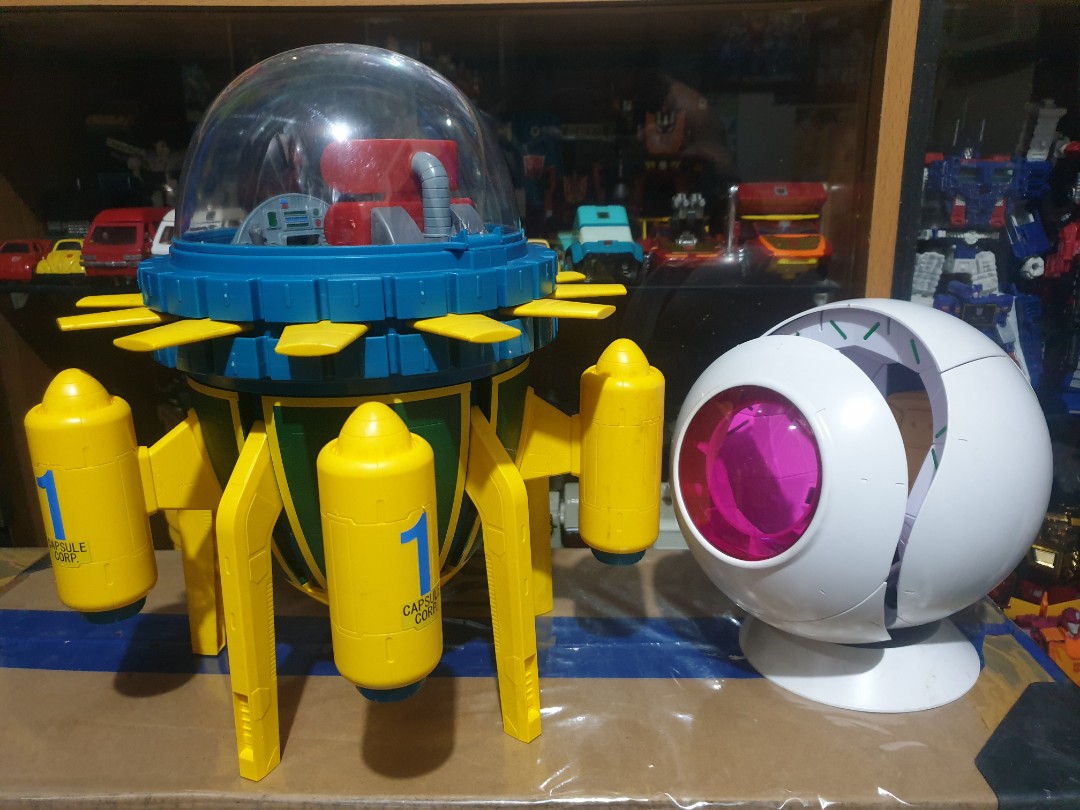 Dragon Ball Z DBZ FRS Figure-rise Trunka Time Machine Saiyan Pod ...