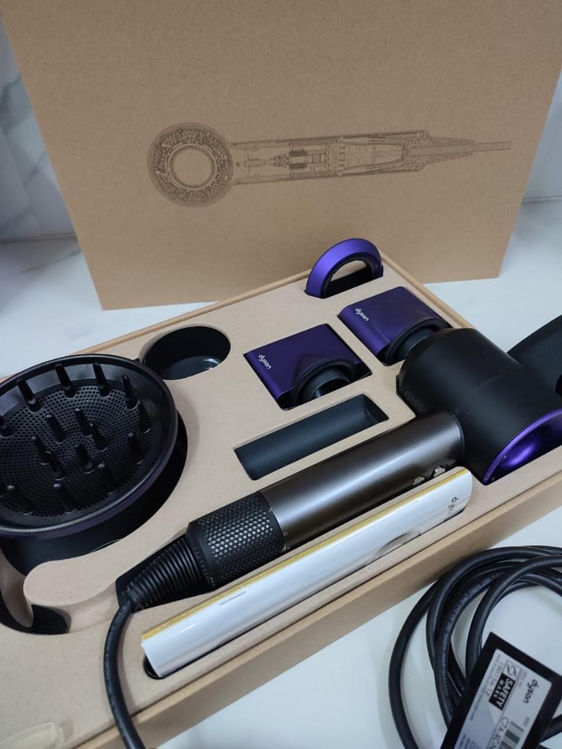 Dyson Supersonic Hair Dryer Black/Purple Hd03 (GENUINE DYSON), Beauty ...
