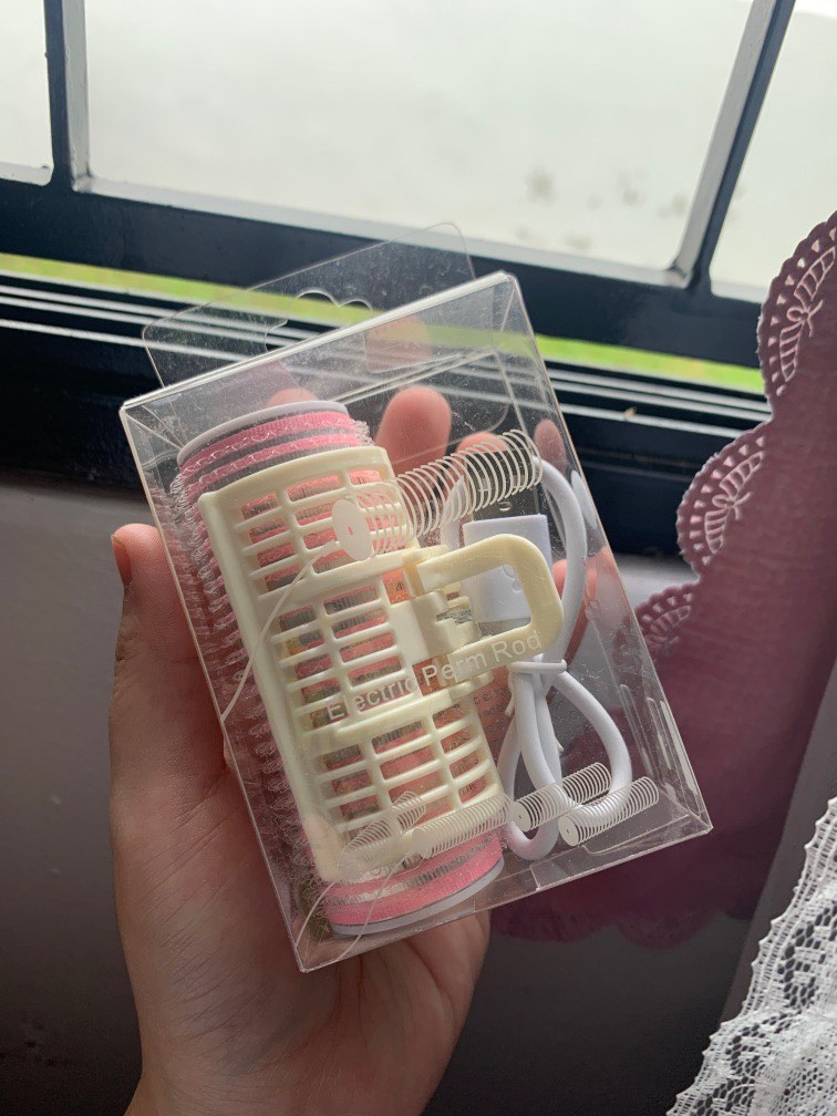 Electric Perm Rod for bangs/fringe, Beauty & Personal Care, Hair on ...