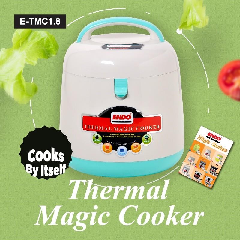 [BNIB] Endo 1.8L Thermal Magic Cooker E-TMC1.8, Furniture & Home Living ...