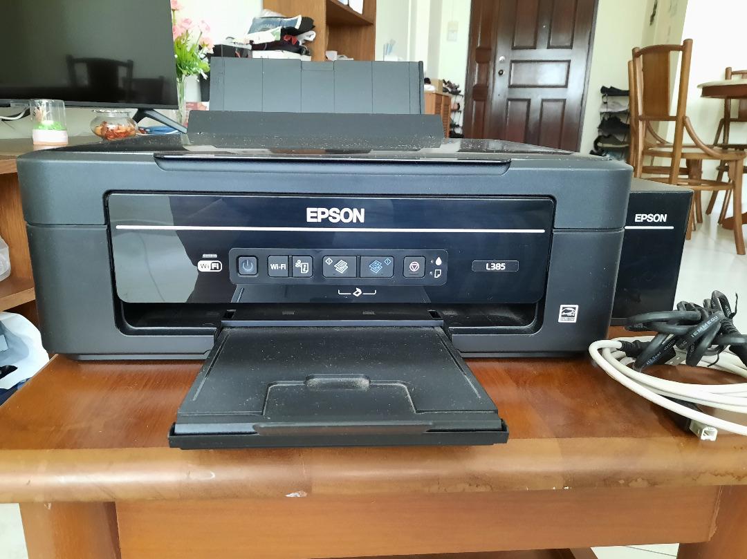 Epson L385 Eco-Tank Inkjet Colour Printer, Computers & Tech, Printers ...