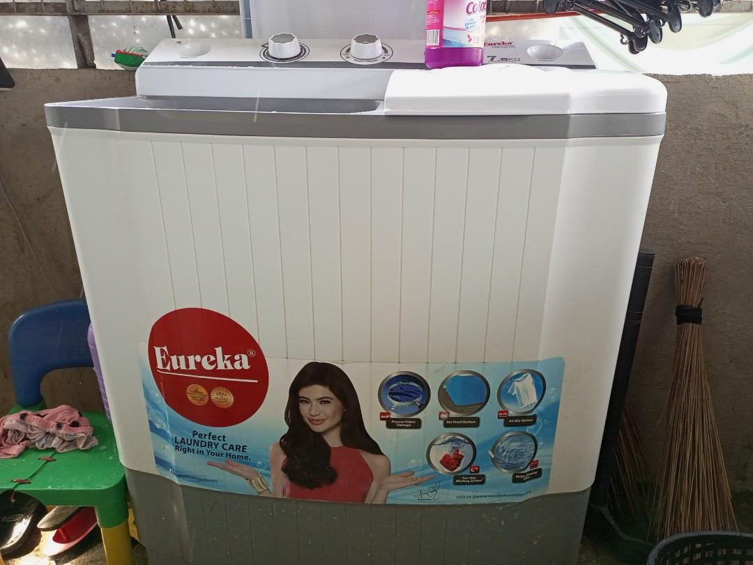 Eureka washing machine twin tub, TV & Home Appliances, Washing Machines ...