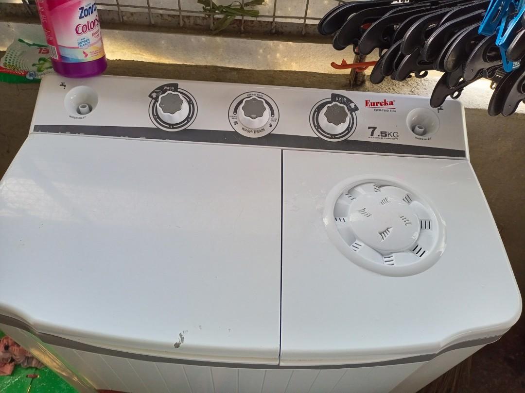 Eureka washing machine twin tub, TV & Home Appliances, Washing Machines ...